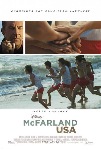 'McFarland, USA' Movie Poster with Kevin Costner