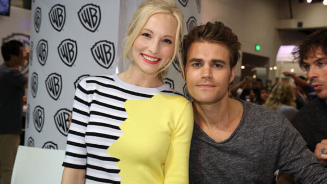 Candice Accola And Paul Wesley Candice King & Paul Wesley Tease