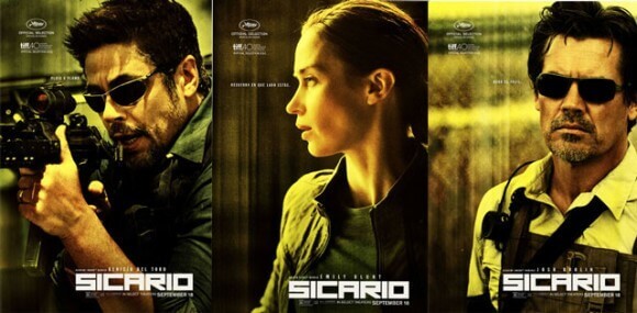 Sicario Movie Trailer and Posters