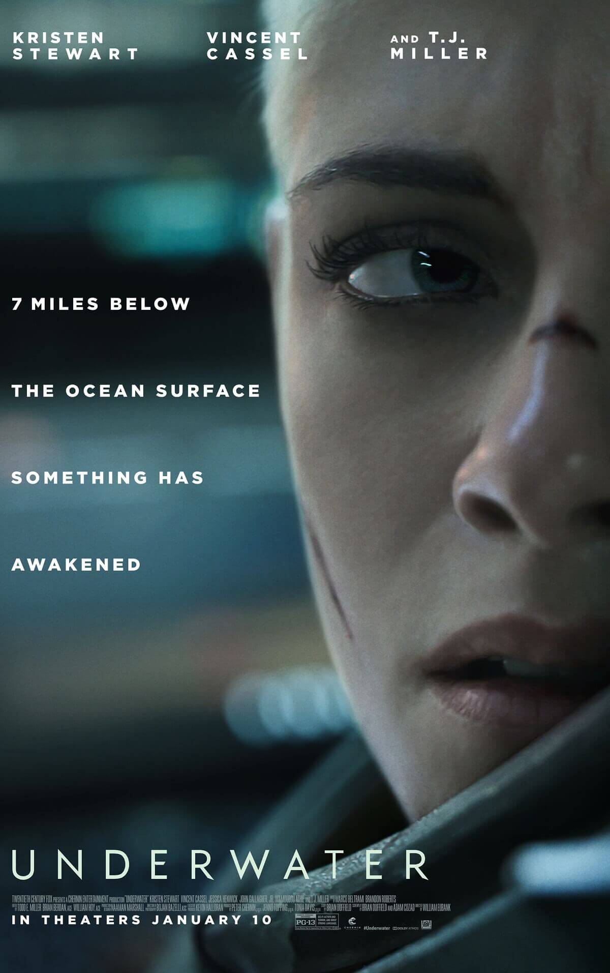 Underwater Trailer and Poster Starring Kristen Stewart