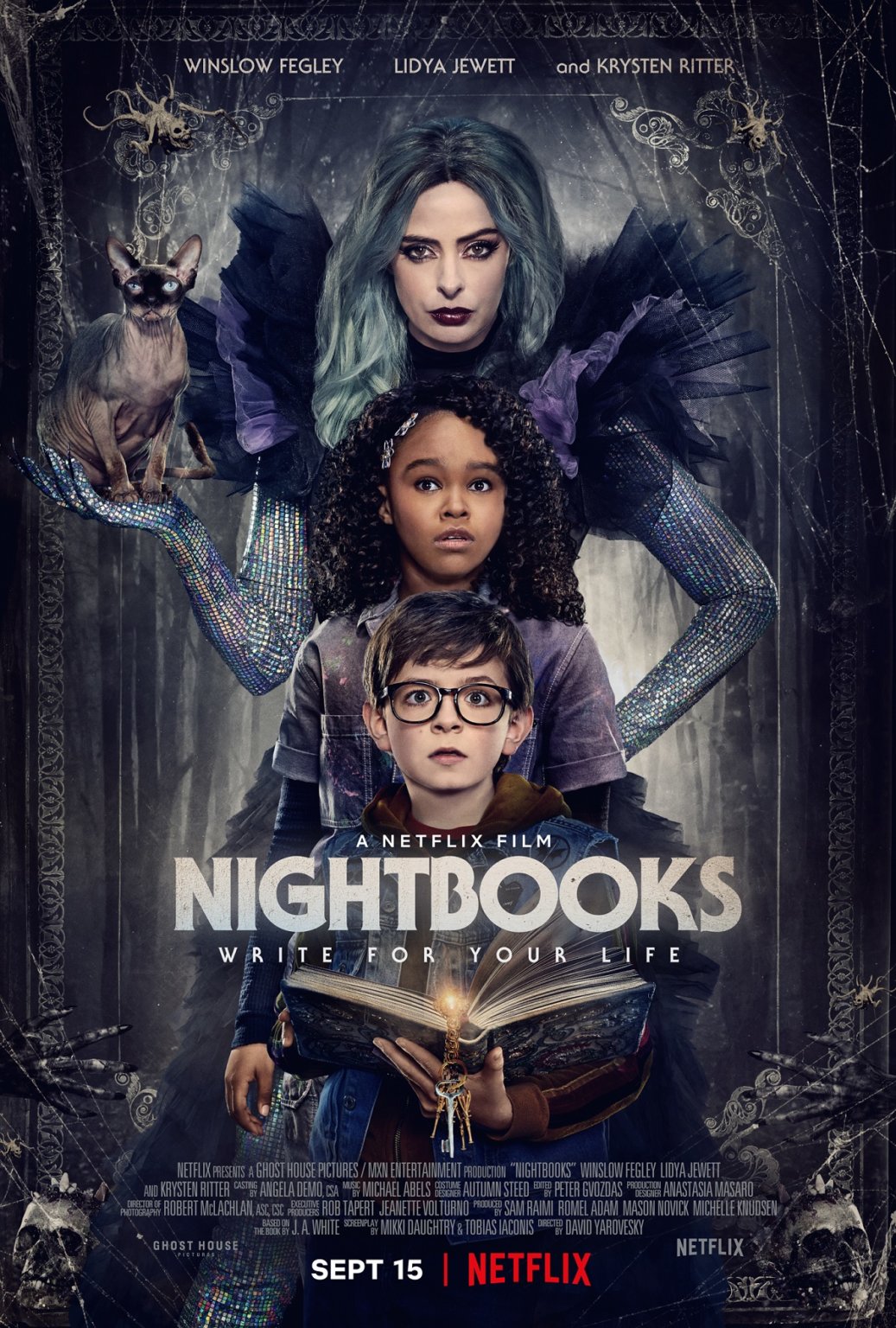 'Nightbooks' Trailer: Krysten Ritter's a Witch with a Taste for Horror ...
