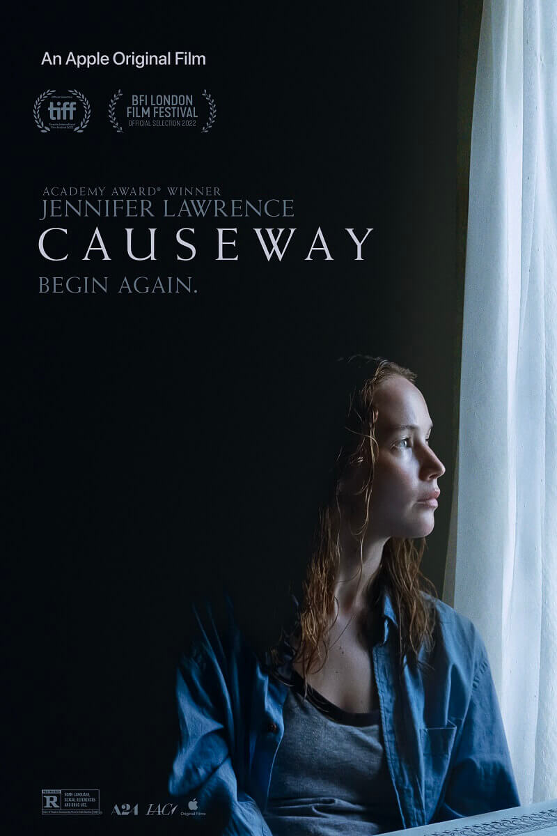 Causeway Trailer: Jennifer Lawrence Battles Dark Days