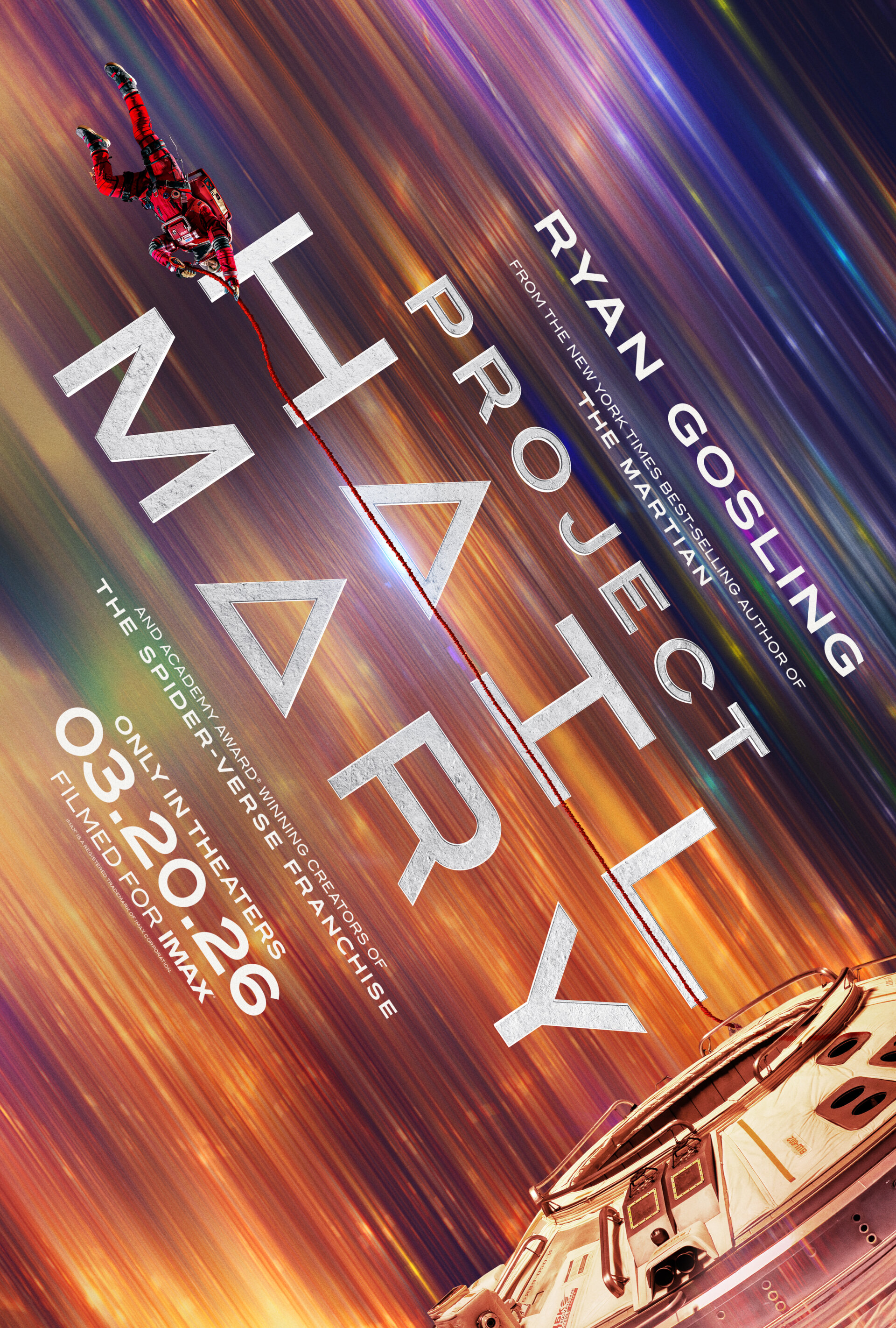Project Hail Mary with Ryan Gosling Drops a Teaser Poster